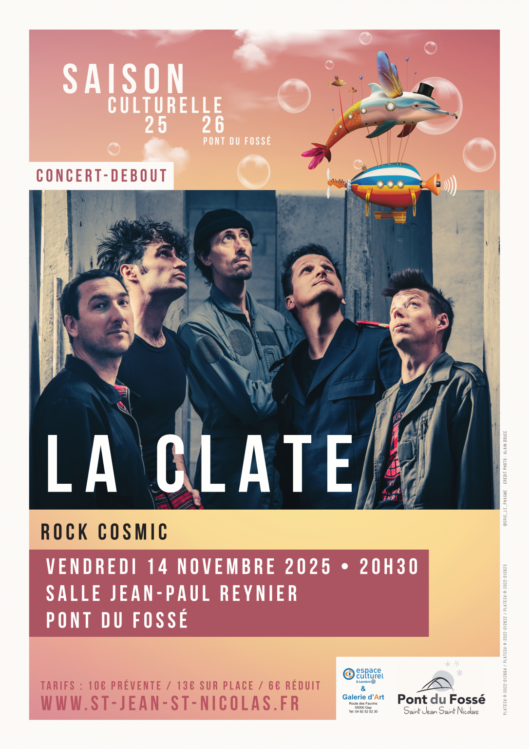 La Clate en concert – Saint-Jean-Saint-Nicolas.fr